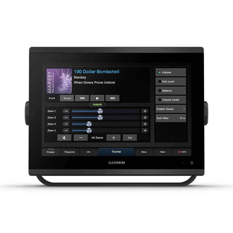 GARMIN GPSMAP 1243 Multifunction Display, Non-Sonar with BlueChart G3 ...