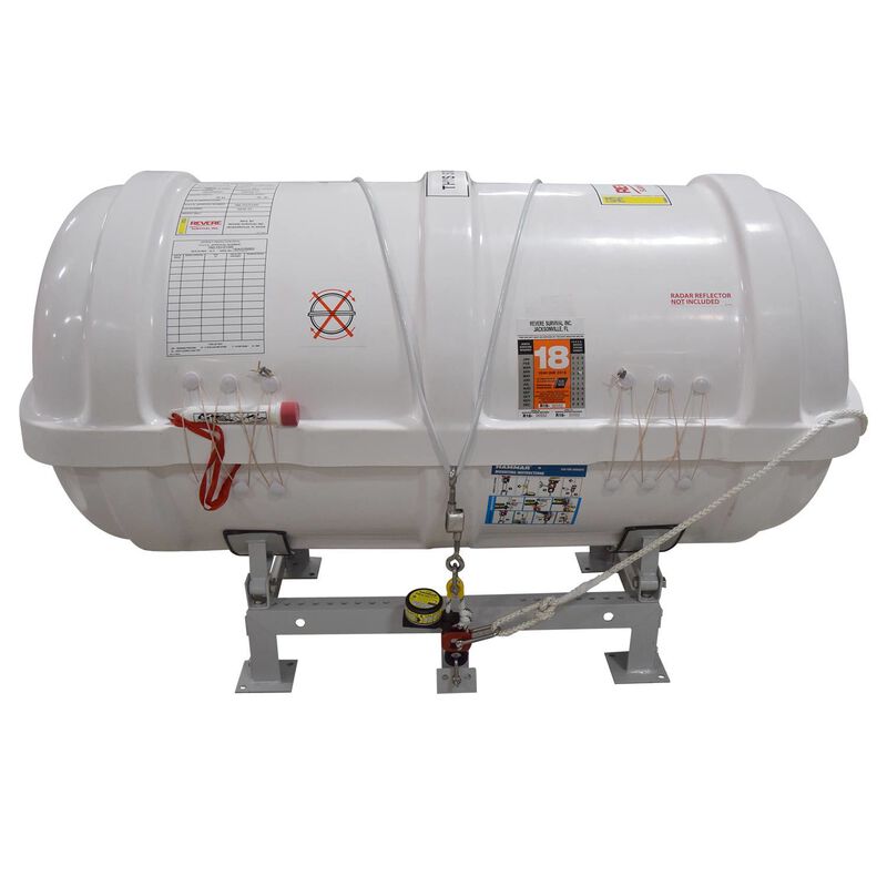 REVERE SURVIVAL USCG/SOLAS, 25-Person Life Raft, A Pack | West Marine