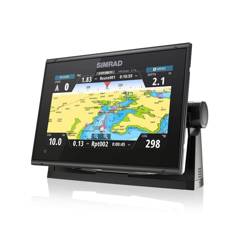 SIMRAD GO9 XSE Fishfinder/Chartplotter Combo with C-MAP Discover Charts ...