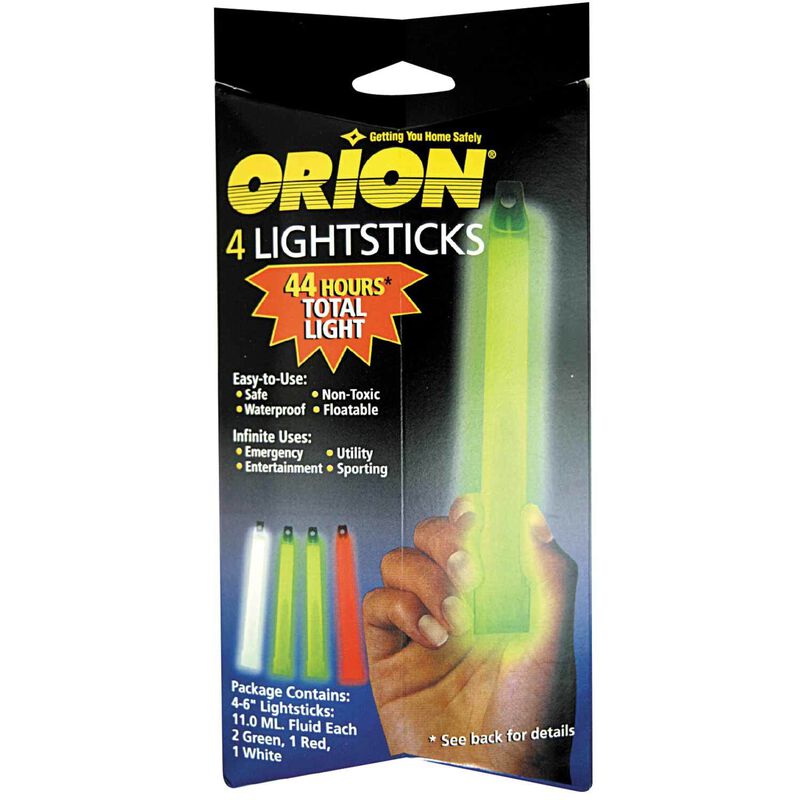 ORION Disposable Chemical Lightstick, 4-Pack | West Marine