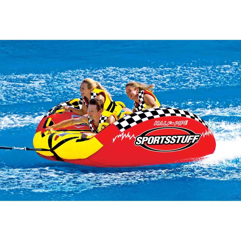 SPORTSSTUFF Half Pipe Frantic 3-Person Towable Tube | West Marine