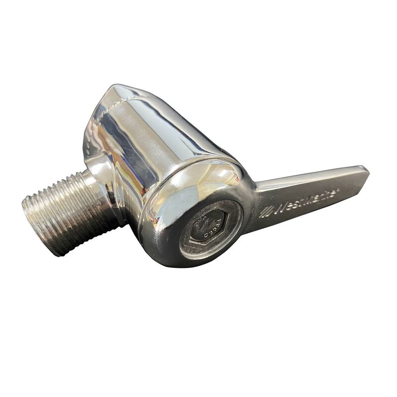 WEST MARINE Deluxe Stainless Steel Rail Mount - with Lever | West Marine