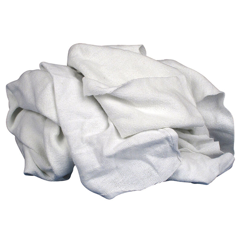 BUFFALO White Flannel Rags, 20 lb. Box | West Marine