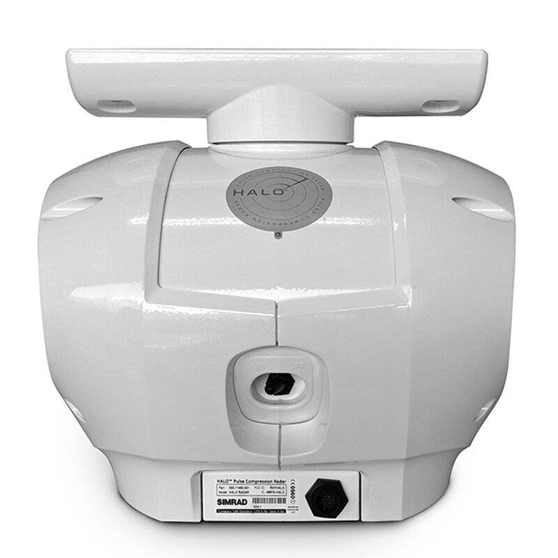 SIMRAD HALO 3'/4' Pulse Compression Radar Pedestal with Interface Box ...