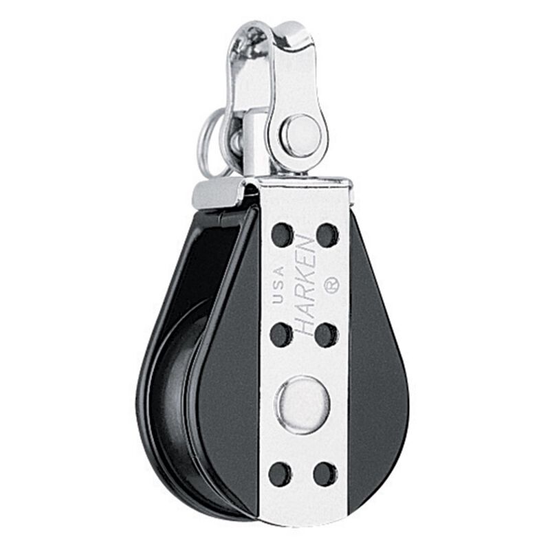 HARKEN 38mm Big Bullet Single Block, Swivel | West Marine