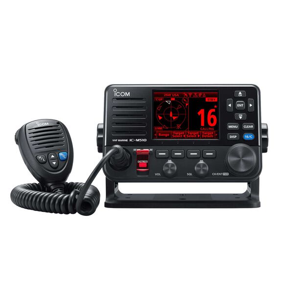 ICOM Class-D DSC VHF Marine Radio with NMEA 2000™ and Wi-Fi ...