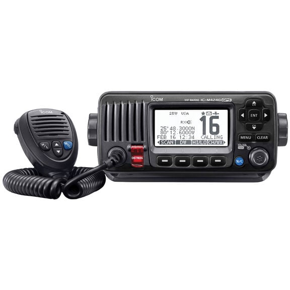 ICOM M424G Fixed-Mount VHF Radio with GPS Receiver