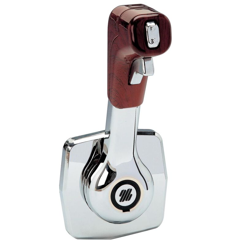 UFLEX USA B310 Single Lever Side Mount Control—Mahogany Handle Grip ...
