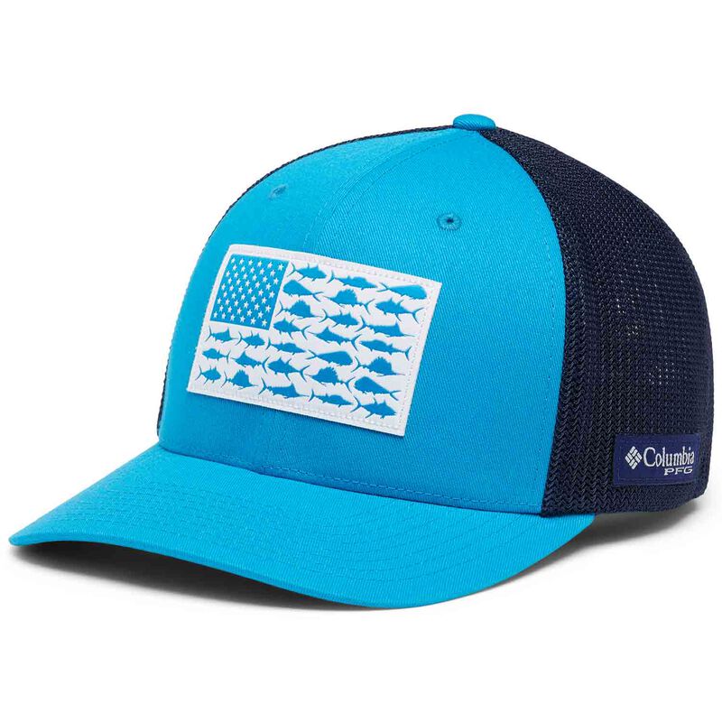 COLUMBIA Men's PFG Mesh™ Fish Flag Ball Cap | West Marine