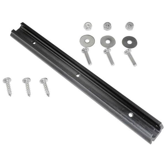 WEST MARINE Kayak Accessory Track Kit with Mount, 12 1/2"L x 1"W x 7/8"H