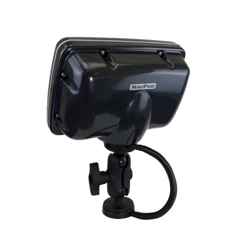 PowerPod with RAM Mount Pre-Cut for Raymarine AXIOM 12 (Carbon Series ...