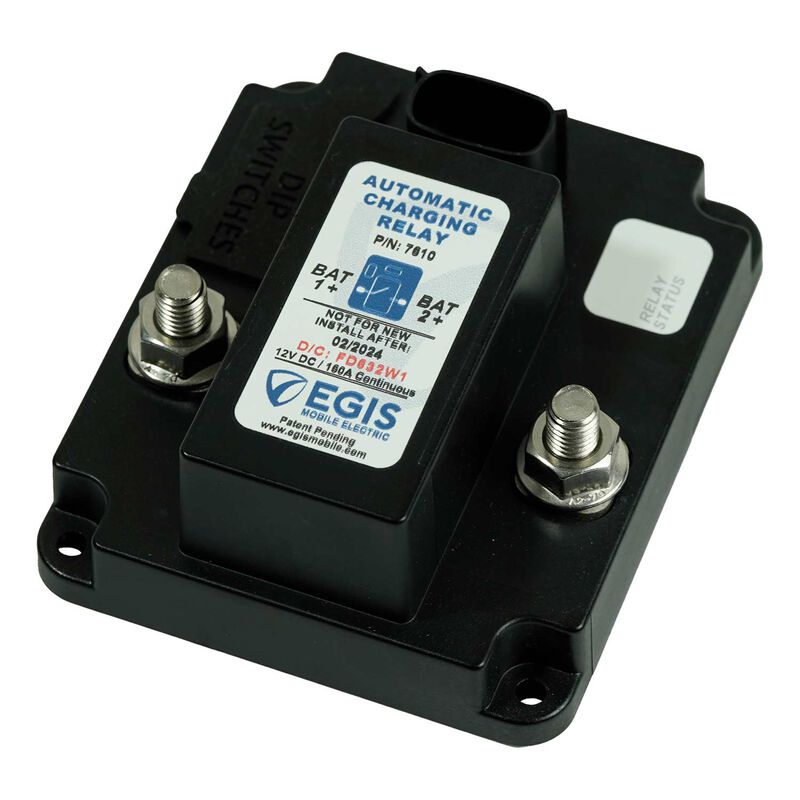EGIS MOBILE ELECTRIC Charge Relay Switch, ACR 12/24V | West Marine
