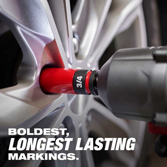 MILWAUKEE SHOCKWAVE 5-Piece Impact Duty™ 1/2 Drive SAE & Metric Lug Nut ...