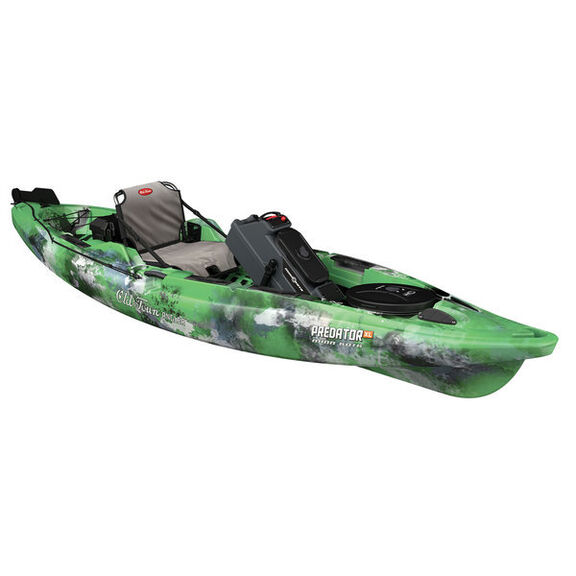 Old Town Predator MK Kayak – Motorized Sit-on-Top Fishing