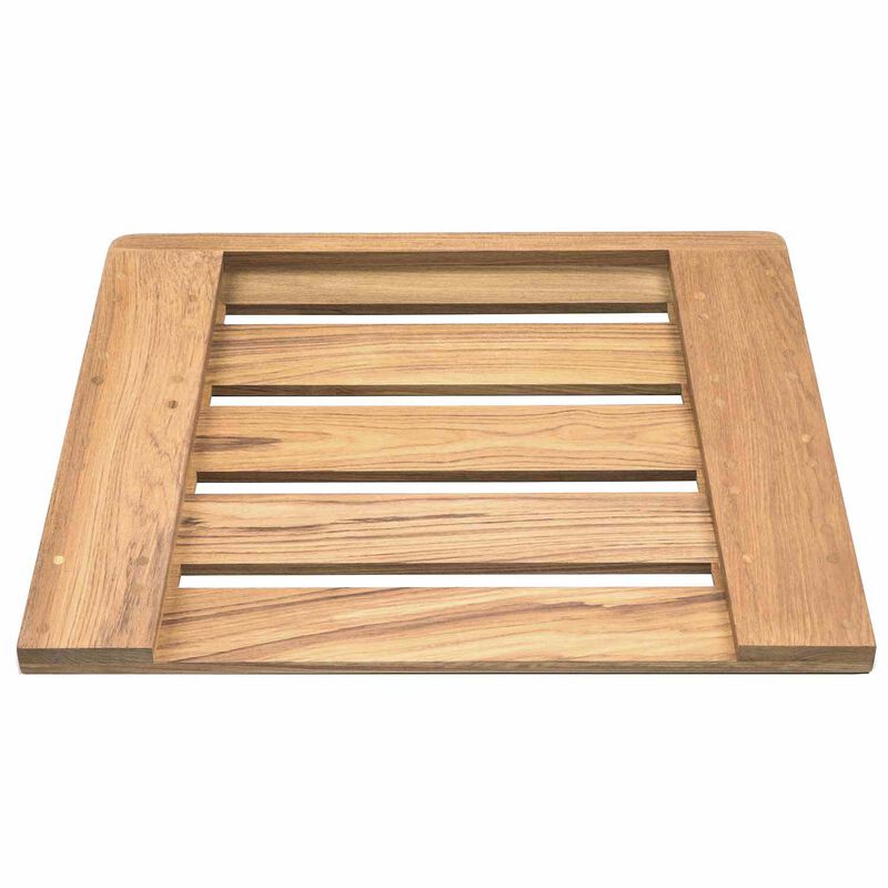 WHITECAP Teak Swim Platform, Outboard, 24" | West Marine