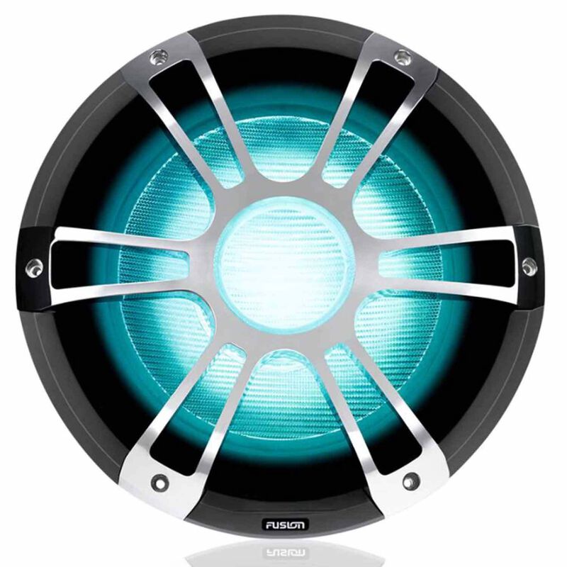 FUSION SG-SL122SPC Signature Series 3 12" Sport Chrome Marine Subwoofer ...