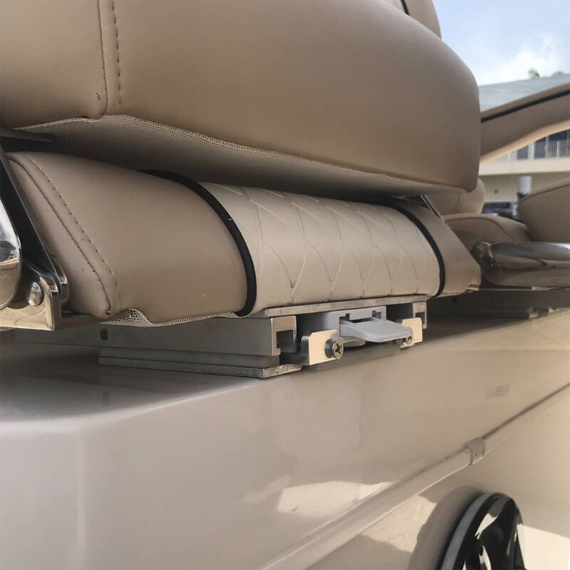 TACO MARINE Low Profile Adjustable Seat Slide 13" x 10" with Detachable ...