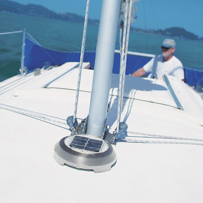 MARINCO 4" Stainless Steel Solar Powered Nicro Vent | West Marine