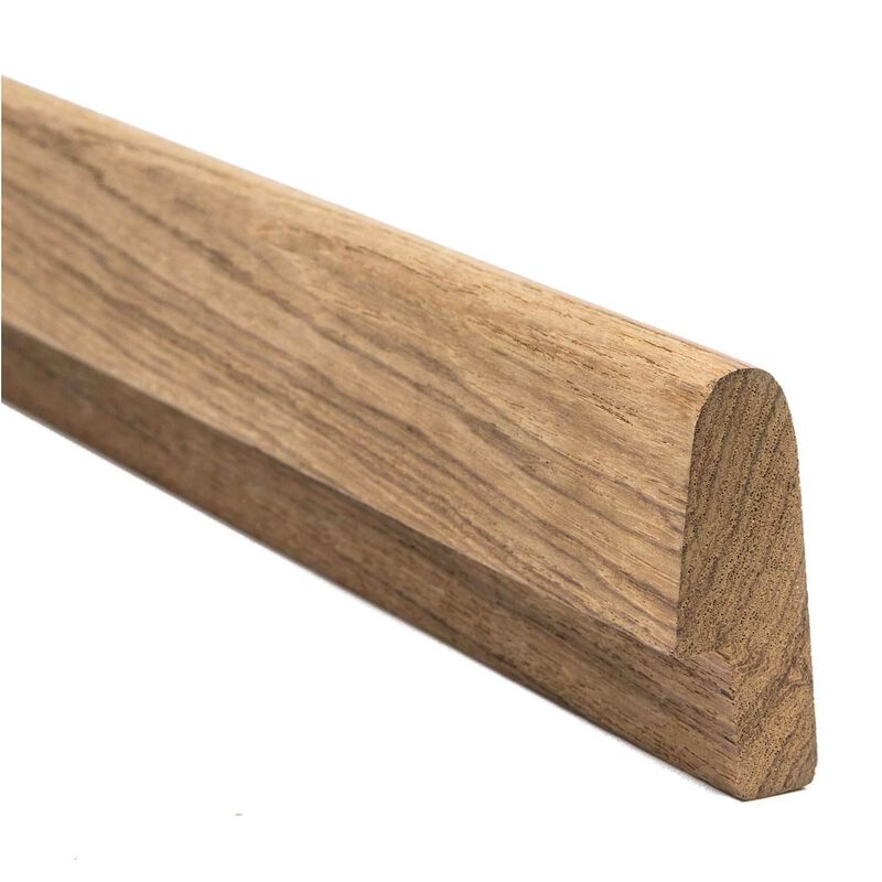 WHITECAP Bunk Rail Teak Molding, 5' | West Marine