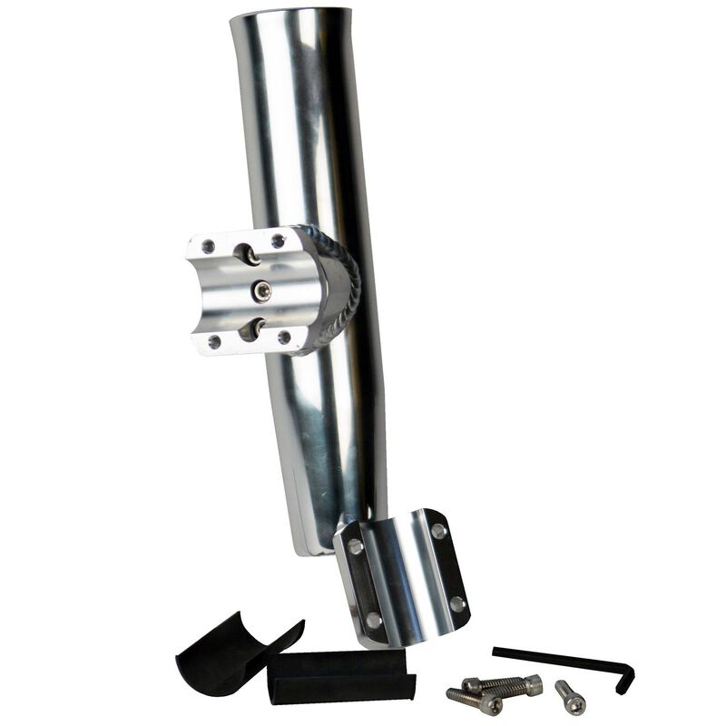 C E SMITH Aluminum Adjustable Rod Holder, Fits 1-1/2" or 1-2/3 ...