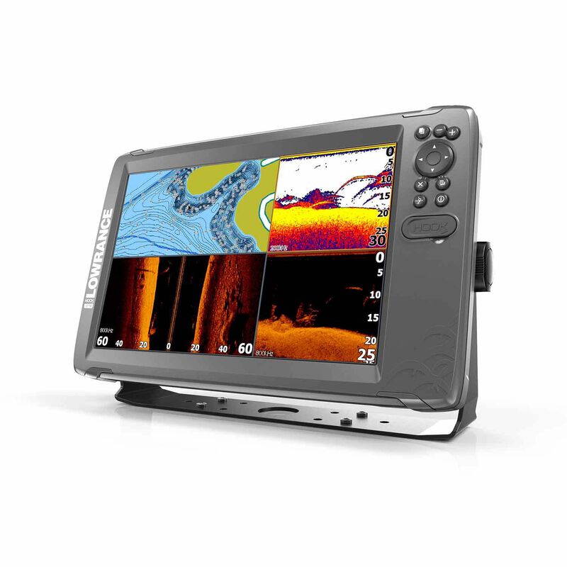 LOWRANCE HOOK² 12 Fishfinder/Chartplotter Combo with TripleShot ...