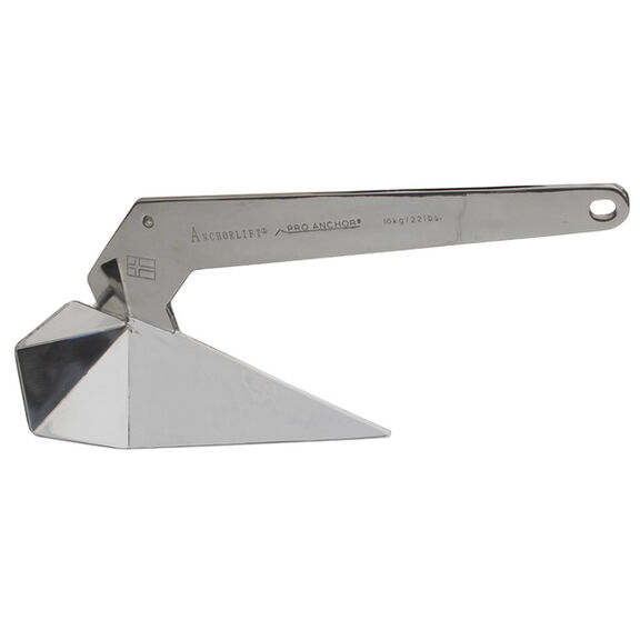 ANCHORLIFT 66lb. Stainless Steel Shark Anchor