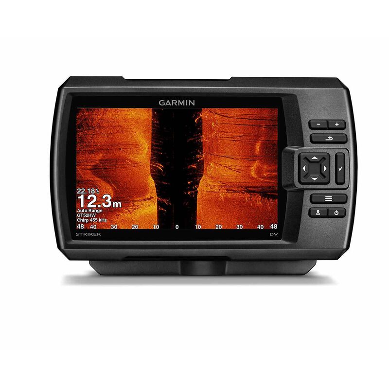 GARMIN Striker™ 7sv Fishfinder/GPS Combo with CHIRP DownVü/SideVü ...