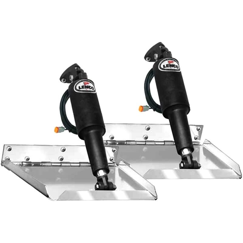 LENCO MARINE Performance Trim Tab Kit, 12"L x 12"W | West Marine