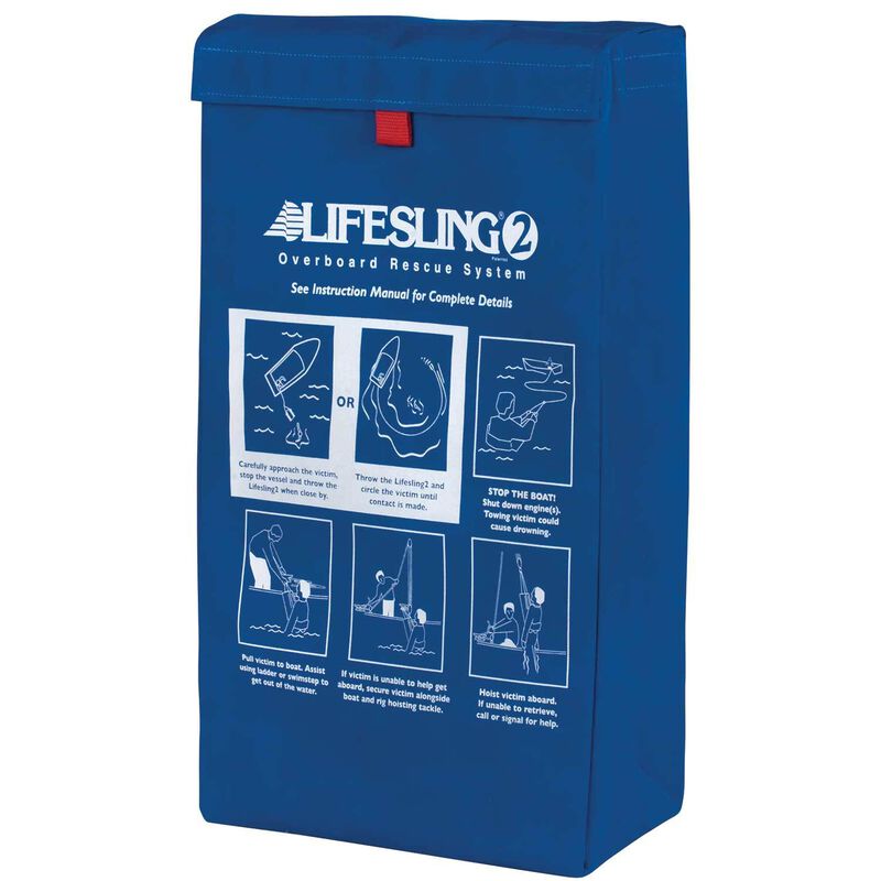 LIFESLING Replacement Storage Bag for Lifesling2, Deluxe Blue Sunbrella ...