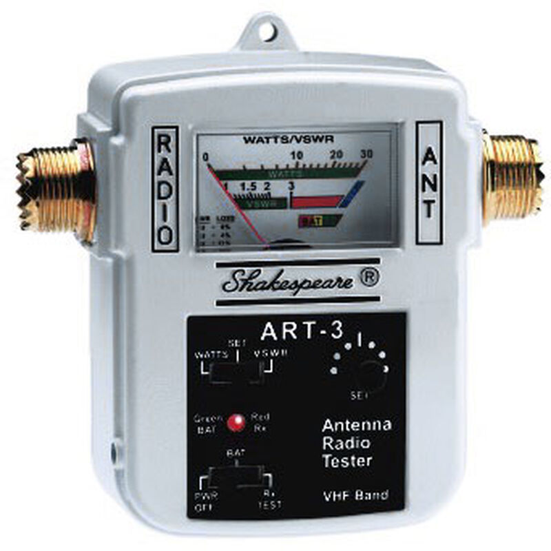 SHAKESPEARE SWR/Watts Out/RX Sensitivity Meter | West Marine