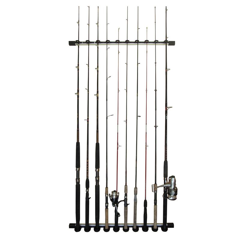 RUSH CREEK CREATIONS All Weather 3 in 1, Aluminum Expandable 10 Rod ...