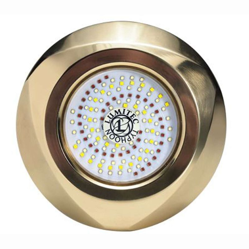 LUMITEC LIGHTING Seablaze Typhoon Through-Hull Underwater Light, 10,000 ...