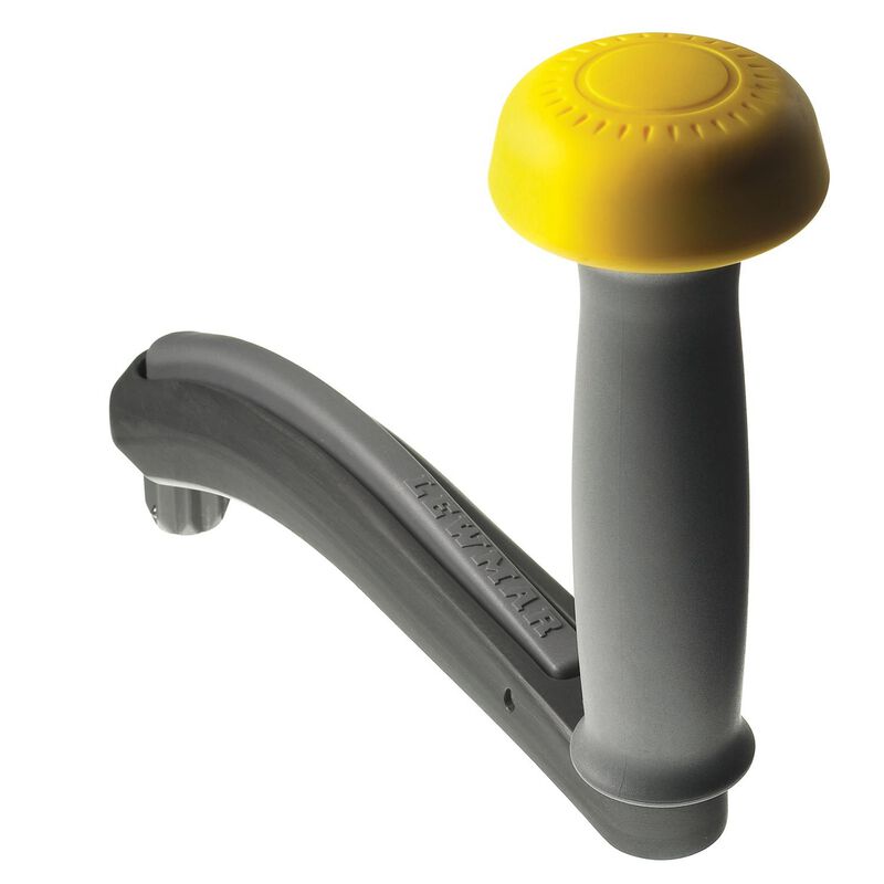 LEWMAR 8" Aluminum OneTouch Lock-In Power Grip Winch Handle | West Marine