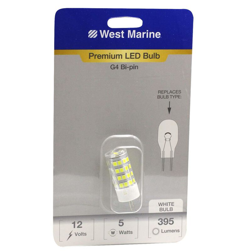 WEST MARINE G4 Bi-Pin LED Premium High Output Bulb | West Marine