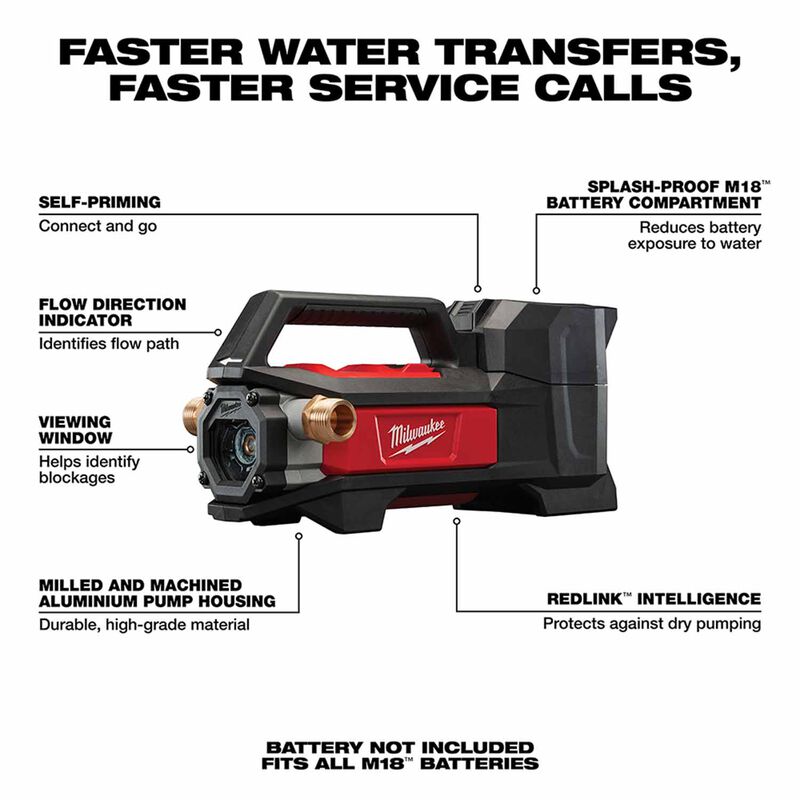 MILWAUKEE M18™ Transfer Pump | West Marine