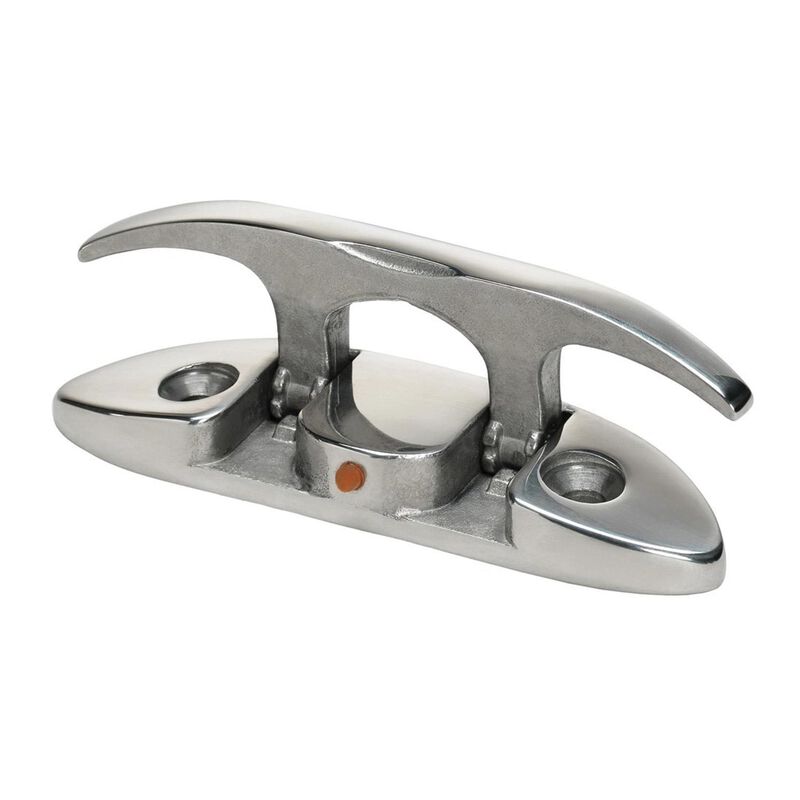 WHITECAP 6" Stainless Steel Folding Cleat | West Marine