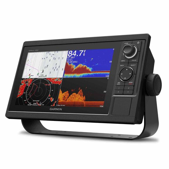 GARMIN GPSMAP 1042xsv Multifunction Display with CHIRP Transducer, BlueChart g3 and LakeVu HD Charts