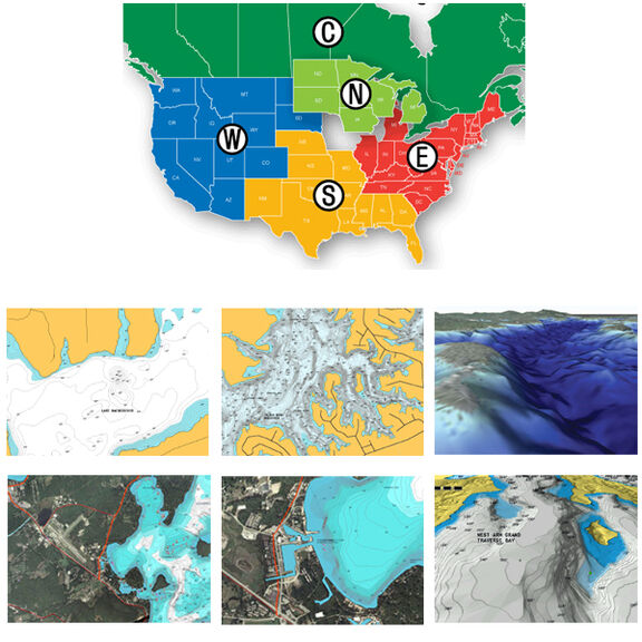 Navionics HotMaps Platinum – East U.S. Lakes microSD™