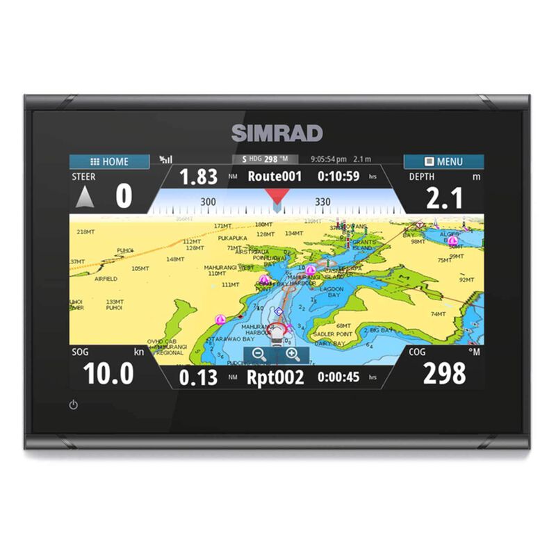 SIMRAD GO9 XSE Chartplotter Navigation Display with TotalScan ...