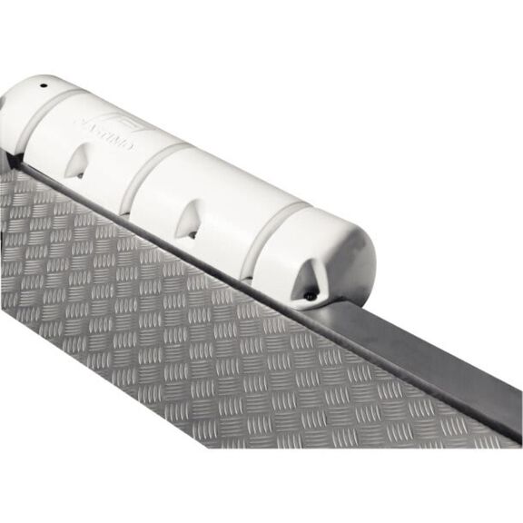 PLASTIMO 3/4 Foam Filled White Bumper Dock Fender