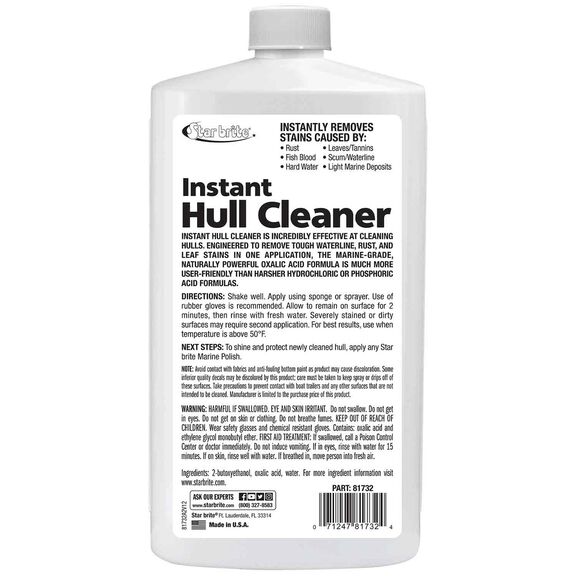 STAR BRITE Instant Hull Cleaner, Quart