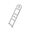 4-Step Gunwale-Mount Ladder with White Steps