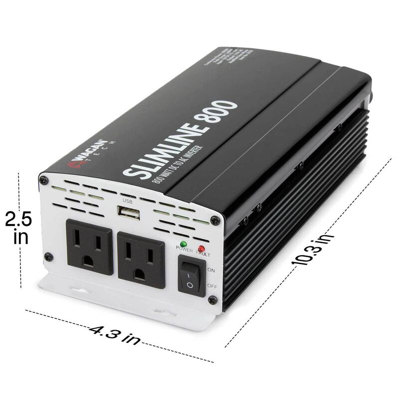800W Slimline Power Inverter | West Marine