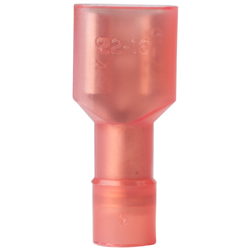 ANCOR 22-18 AWG Female Nylon Fully Insulated Disconnects, Red, 100-Pack ...
