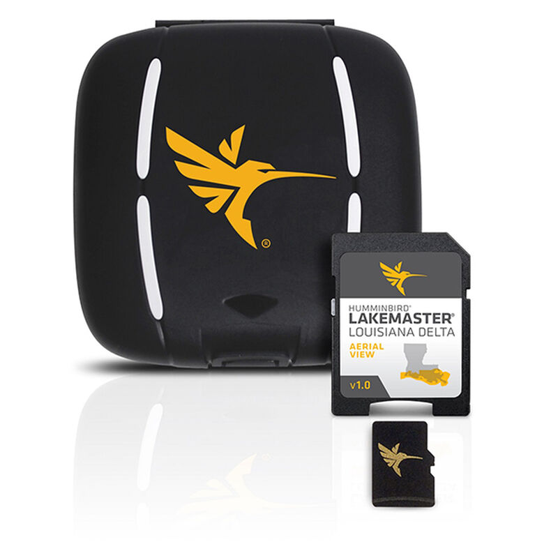 HUMMINBIRD HCLD1 Lakemaster Satellite View Louisiana Delta Chart ...