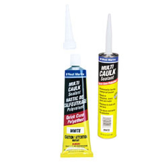 WEST MARINE Polyether Multi-Caulk Sealant, Black, 10.3 oz.