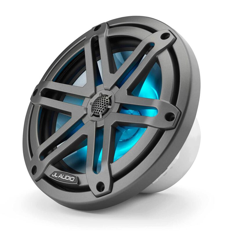 JL AUDIO M3-770X-S-Gm-i 7.7" Marine Coaxial Speakers, Gunmetal Sport ...