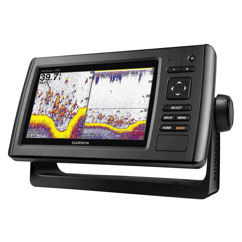 GARMIN echoMAP 73dv Chartplotter/Fishfinder with GT20-TM Transducer and ...