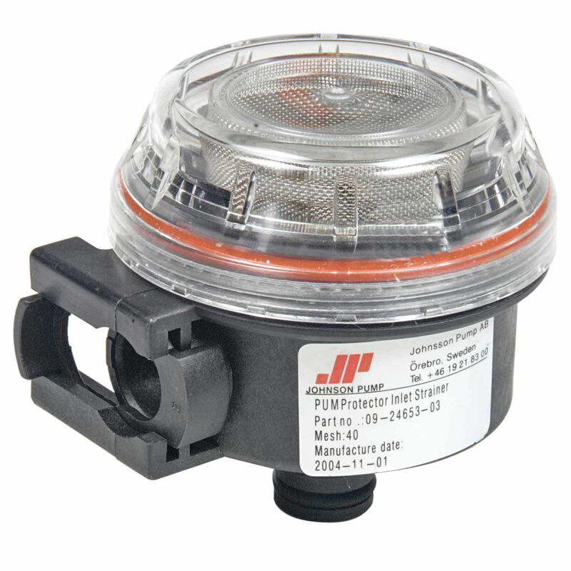 JOHNSON PUMP Universal 40-Mesh Strainer Assembly | West Marine