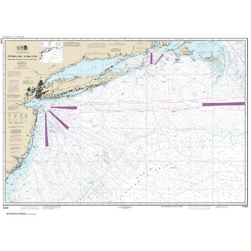 MAPTECH #12300 New York Nantucket Shoals to Five Fathom Bank | West Marine